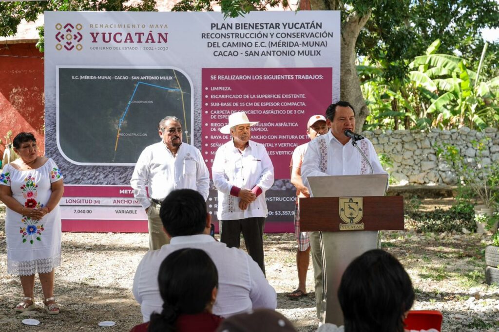 REHABILITAN CAMINO CACAO-SAN ANTONIO MULIX | PRESIDIO MX